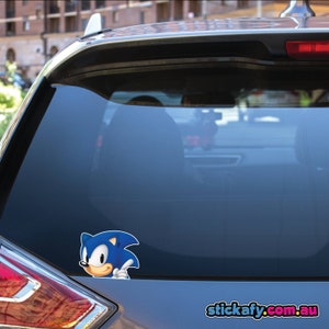 Sonic Sticker - Waterproof Vinyl Sticker | Aussie Funny Meme Bogan ...