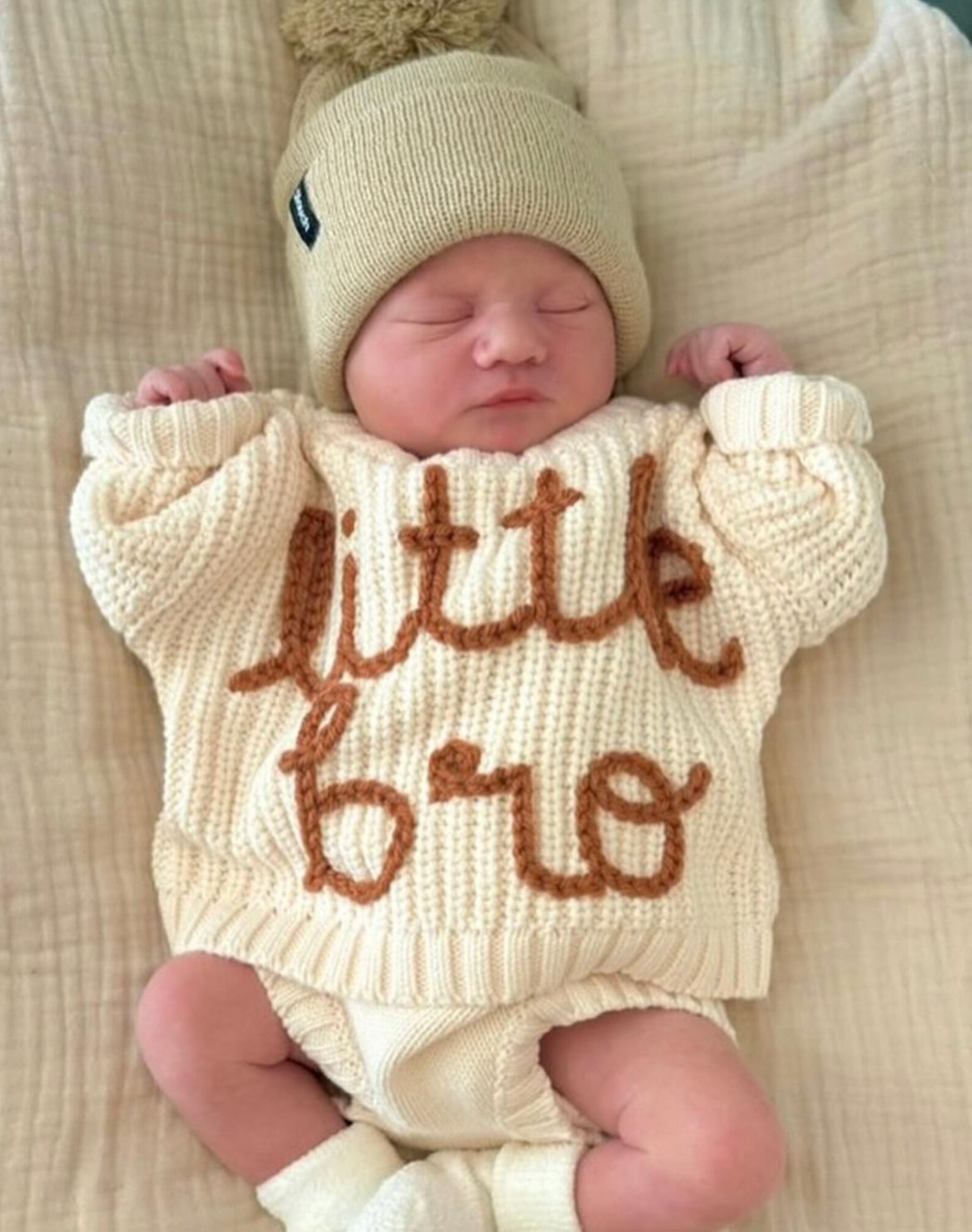 Baby and Childrens Custom Hand Embroidered Name Sweater, Kids ...