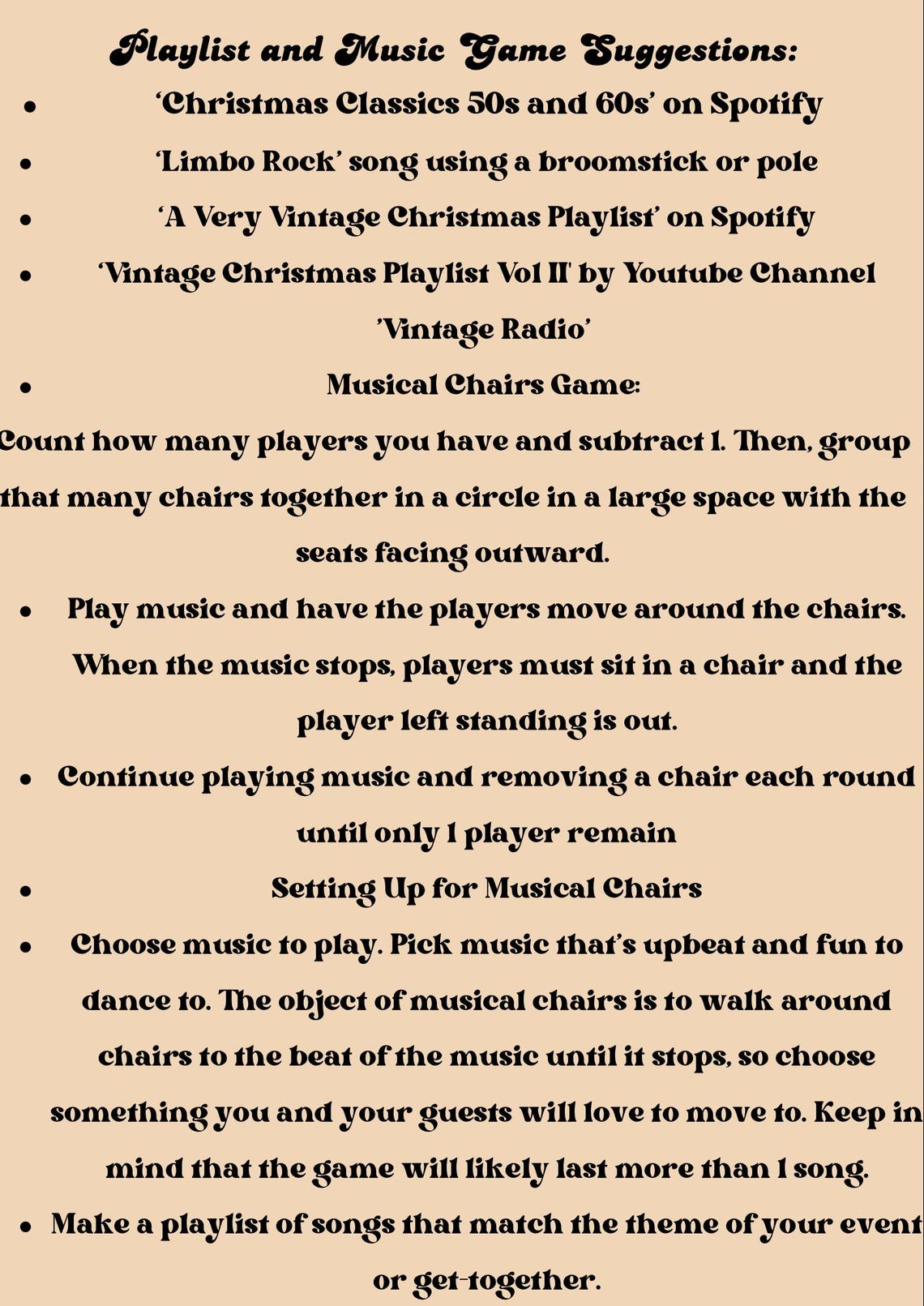 Vintage Party Games-retro Party Games-christmas Party Games-vintage ...