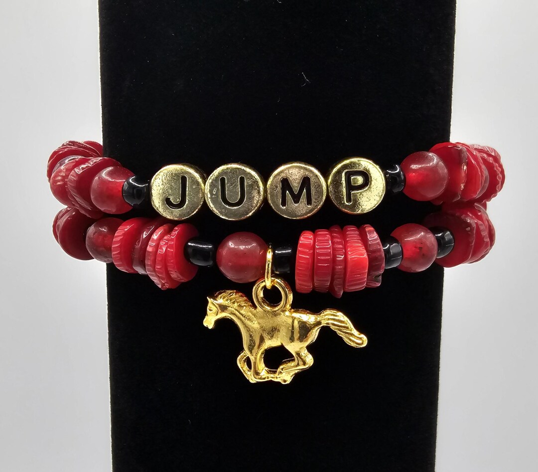 Burning Ember - Matchy, Matchy - Customizable Horse Theme- Two Bracelet ...