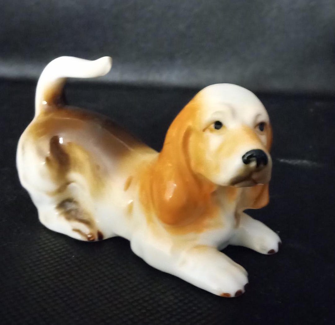 1960s Bone China Beagle - Etsy