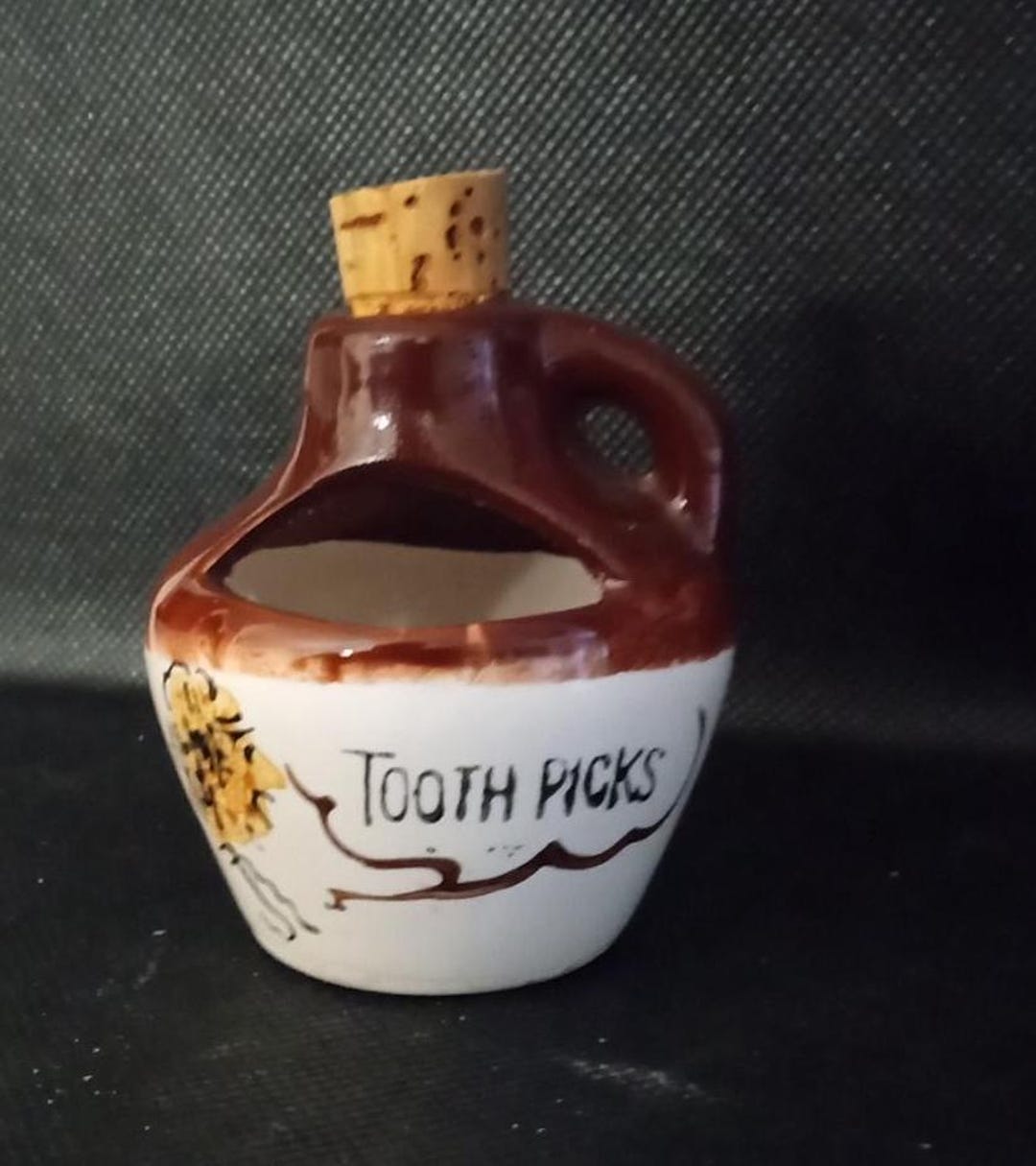 Vintage Hillbilly Moonshine Toothpick Holder - Etsy