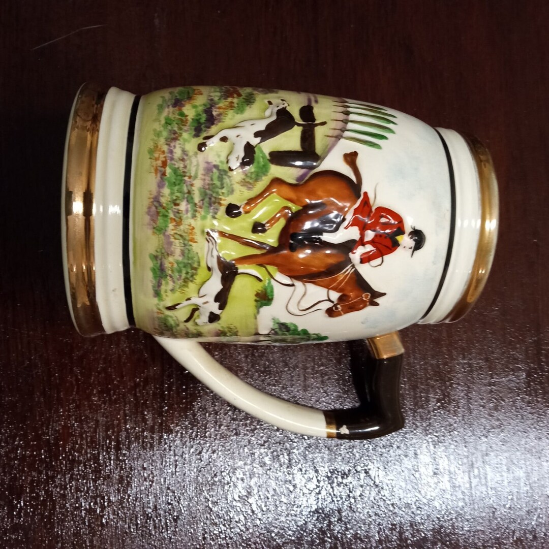 Sylvan Vintage Pottery Musical Tankard - Etsy
