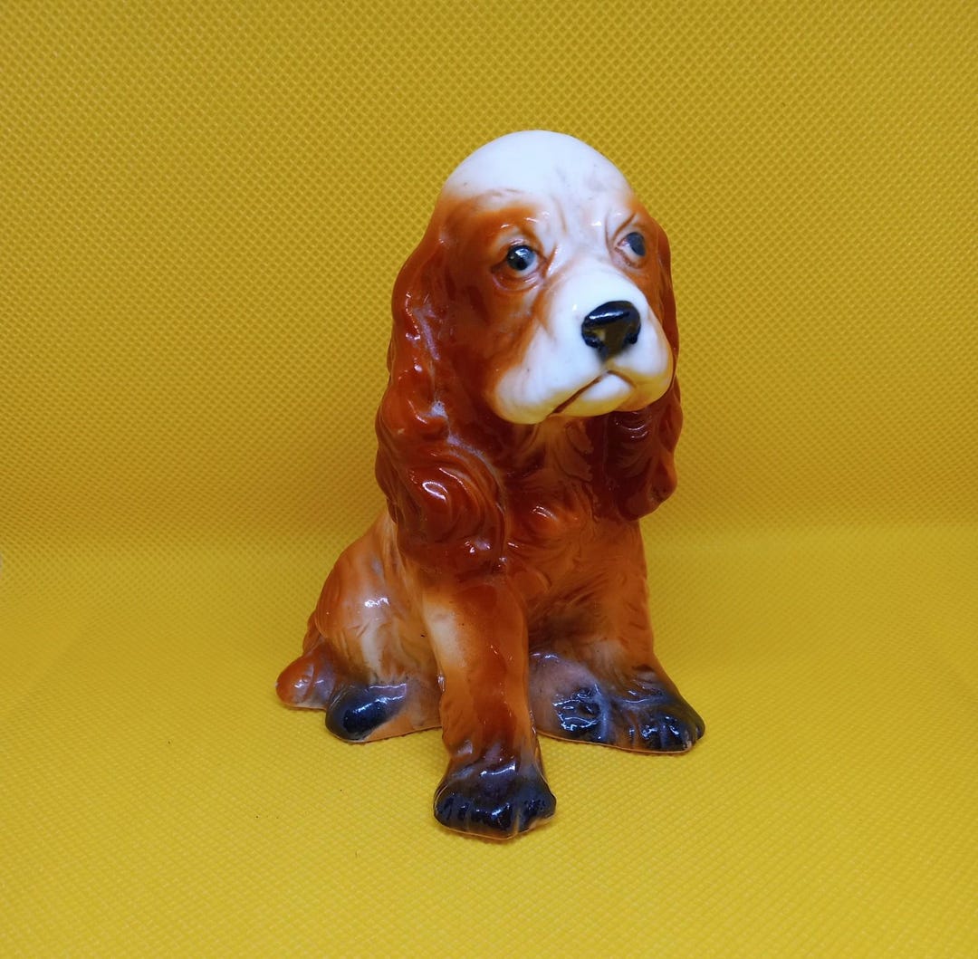 Vintage Ceramic Cocker Spaniel. Two Available - Etsy