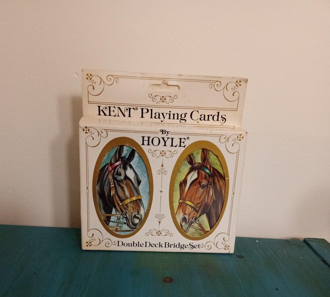 Kent Playing Cards by Hoyle Horse Pictures - Etsy