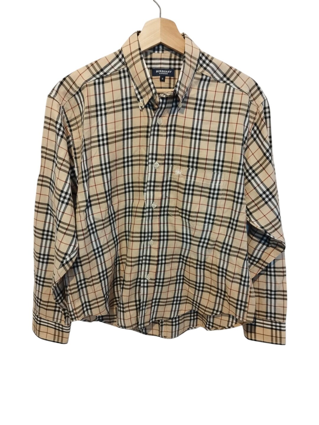 BURBERRY CHECKED SHIRT - Etsy