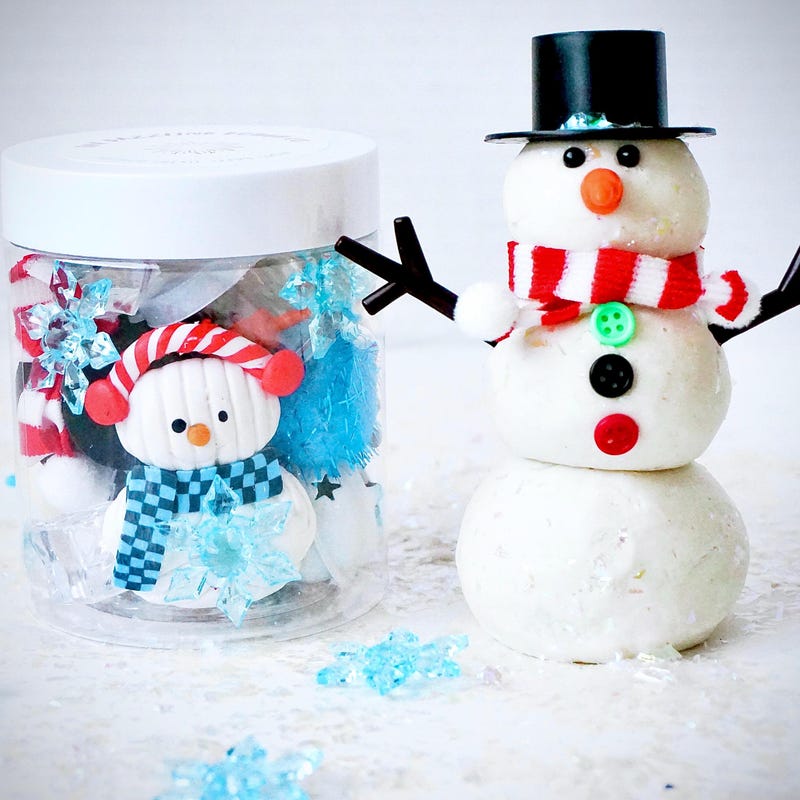 Playdoh Snowman Kit - Etsy