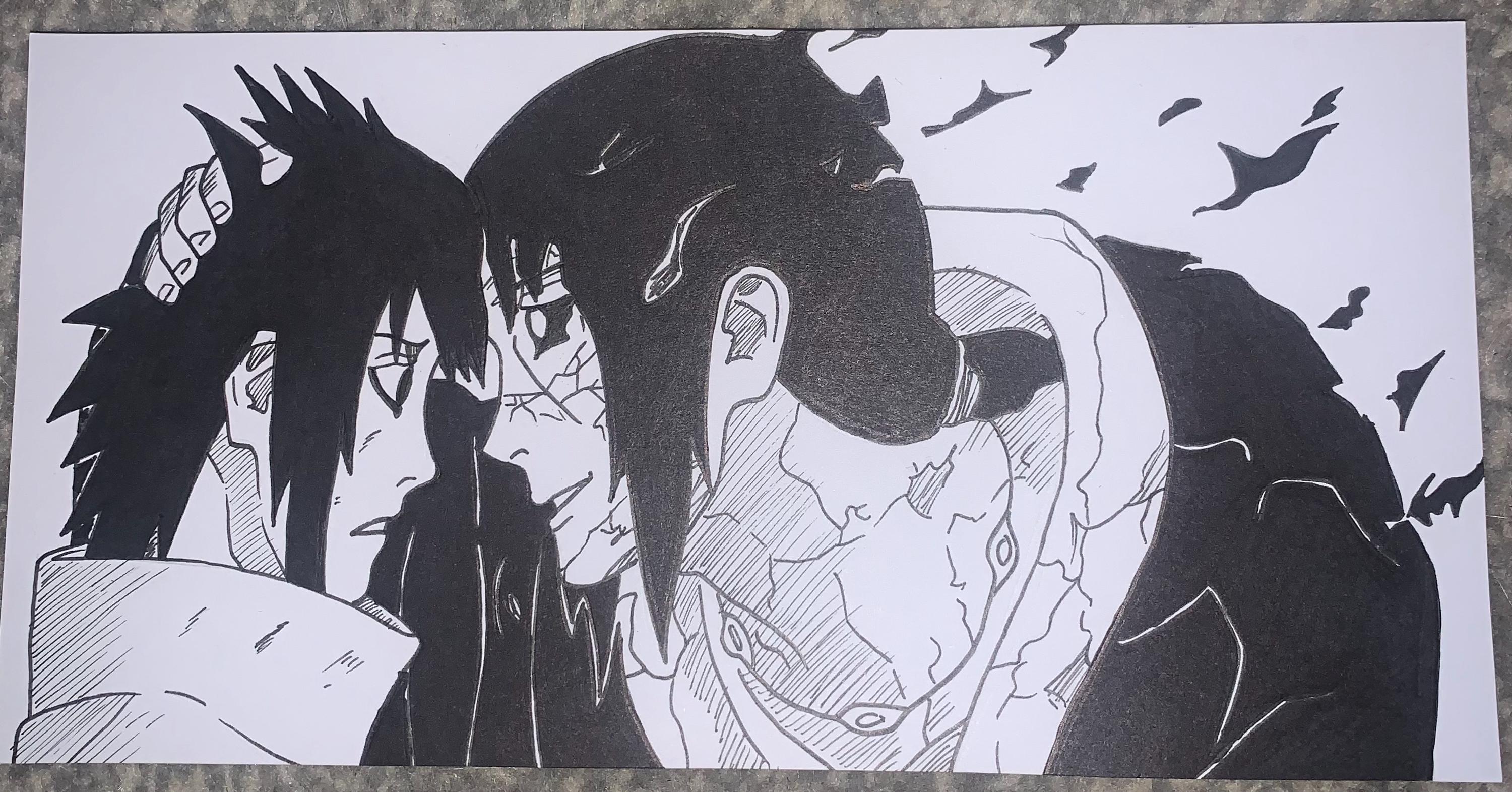 Hand Drawn Manga Panels - Etsy