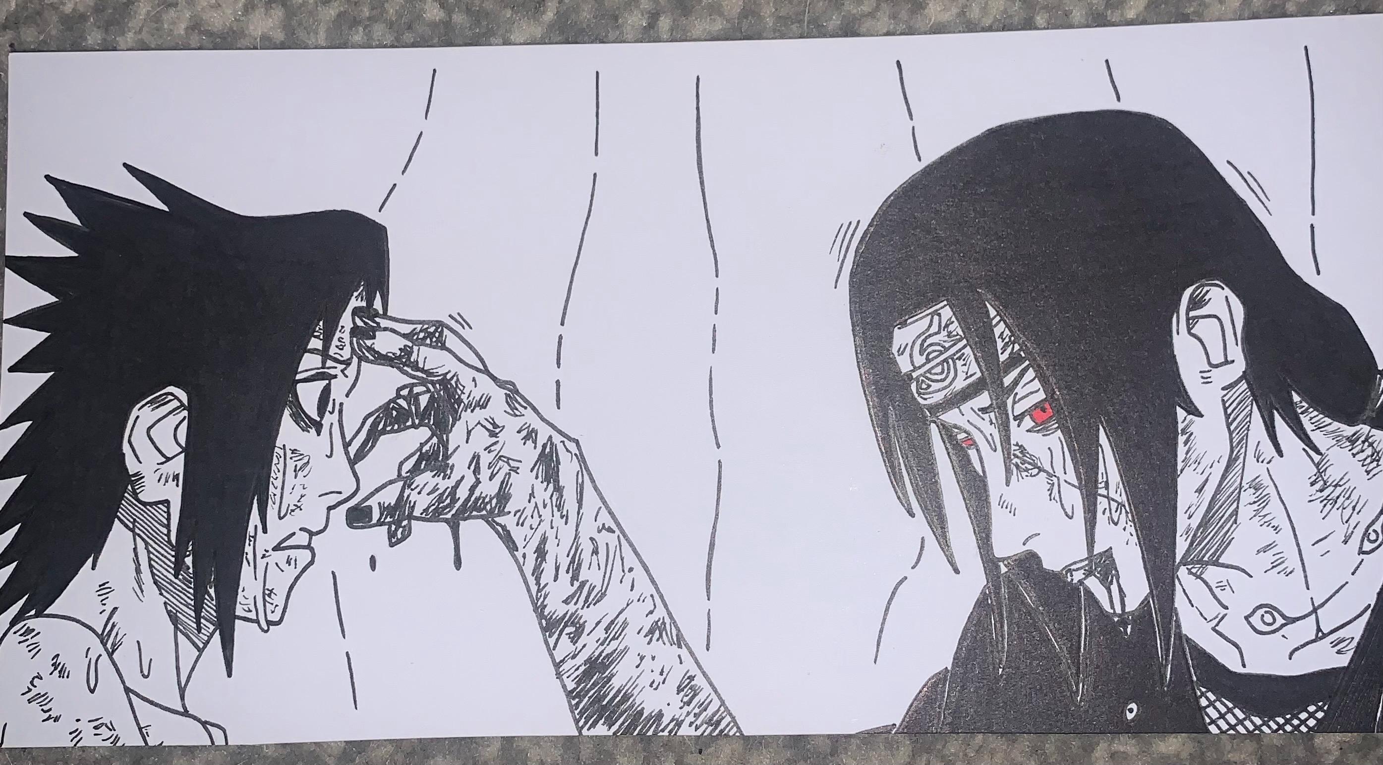 Hand Drawn Manga Panels - Etsy