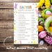 Easter Candy Match Game Printable Kids Activity, Printable Classroom ...