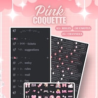 Cute Aesthetic Discord Server Template!