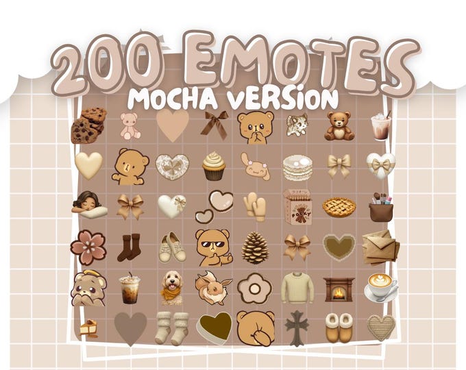 200 LIGHT BLUE EMOTES Pack | for Discord and Twitch | Cute & Kawaii ...