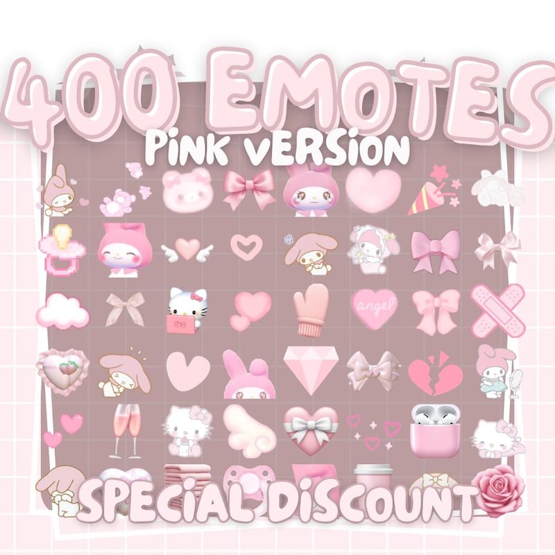 18 Emotes for Twitch - Etsy