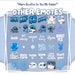 200 LIGHT BLUE EMOTES Pack | for Discord and Twitch | Cute & Kawaii ...