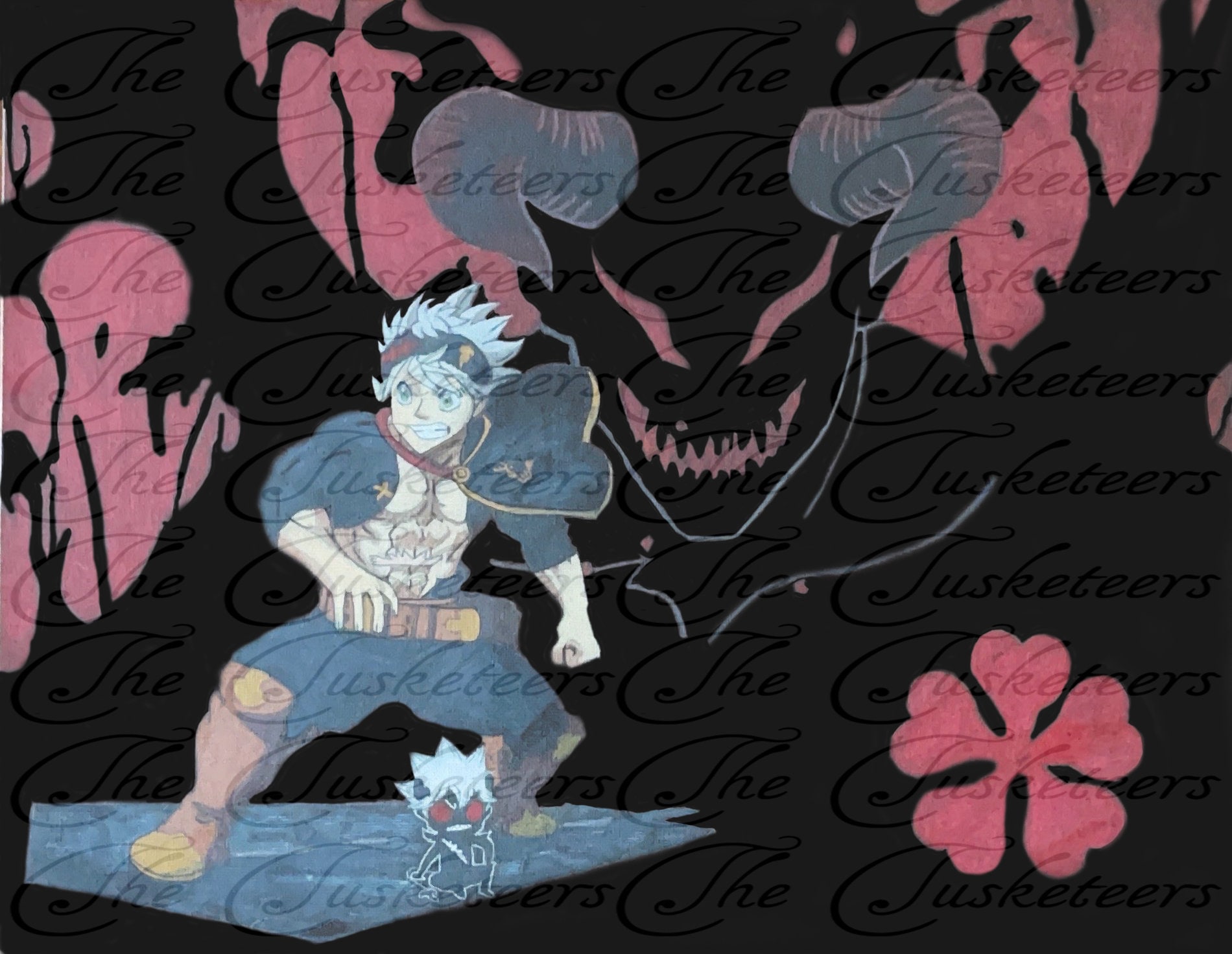 Black Clover: Asta and Liebe Print - Etsy
