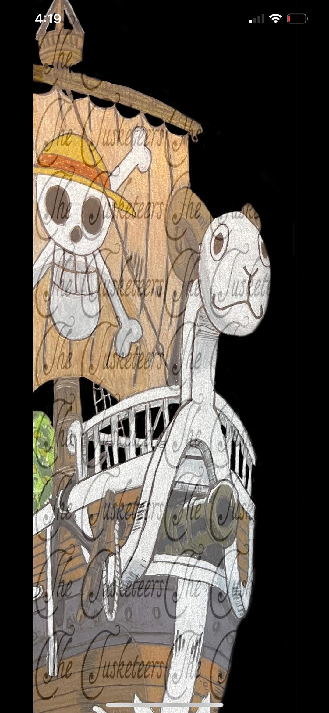 One Piece- Going Mary and Thousand Sunny Bookmark - Etsy