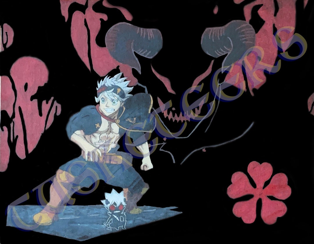 Black Clover: Asta and Liebe Print - Etsy