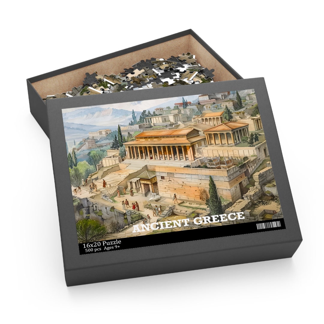 Ancient Greece Jigsaw Puzzle Journey Through Time Available in 120, 252 ...