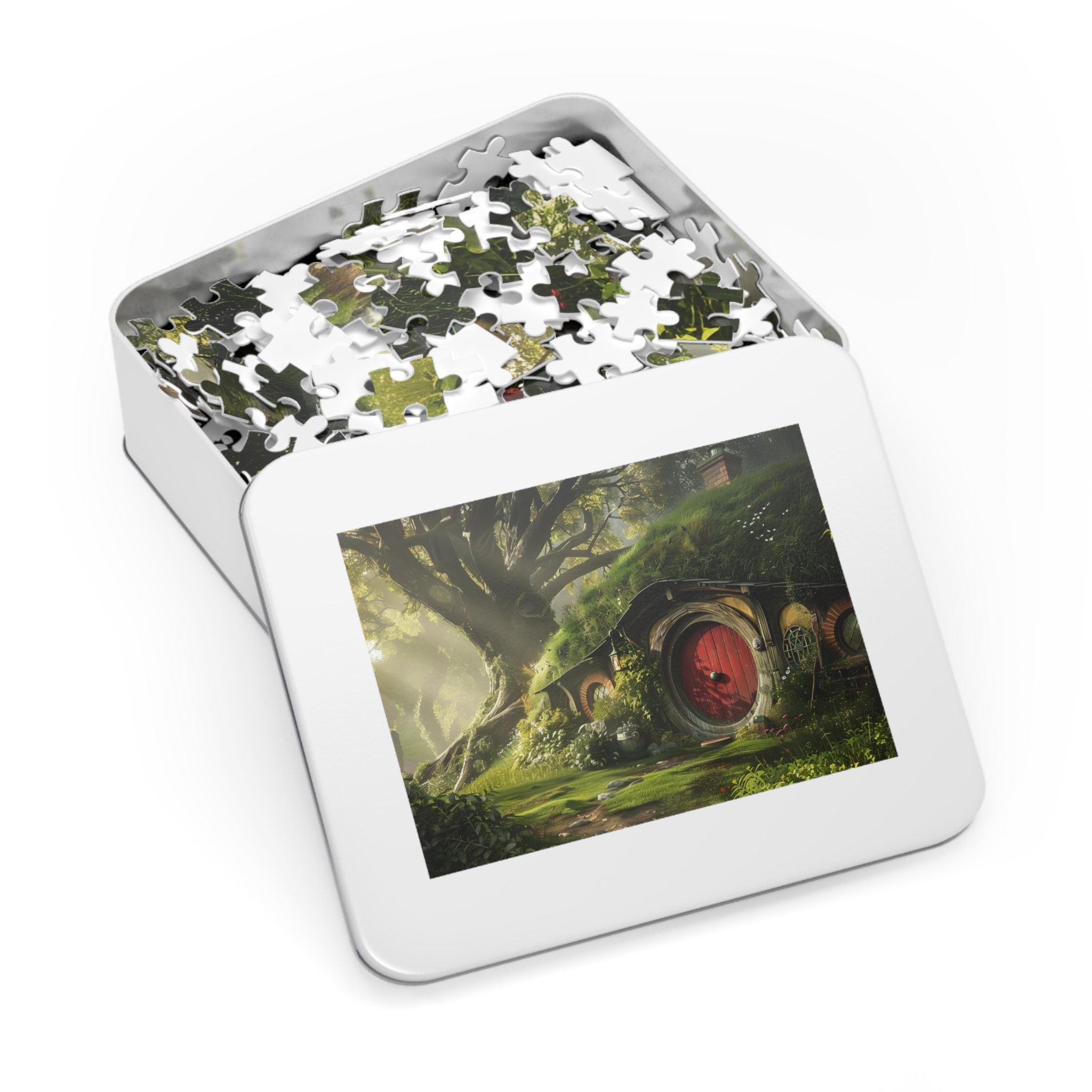 Enchanted Forest Hobbit Home Jigsaw Puzzle for Adult/teens Perfect Gift ...