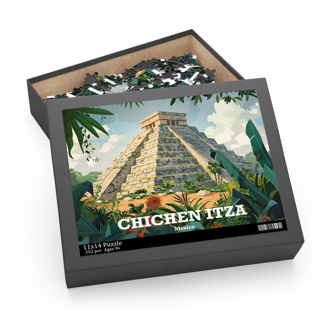 Chichen Itza Mexico World City Travel Jigsaw Puzzle for Adults/teens ...