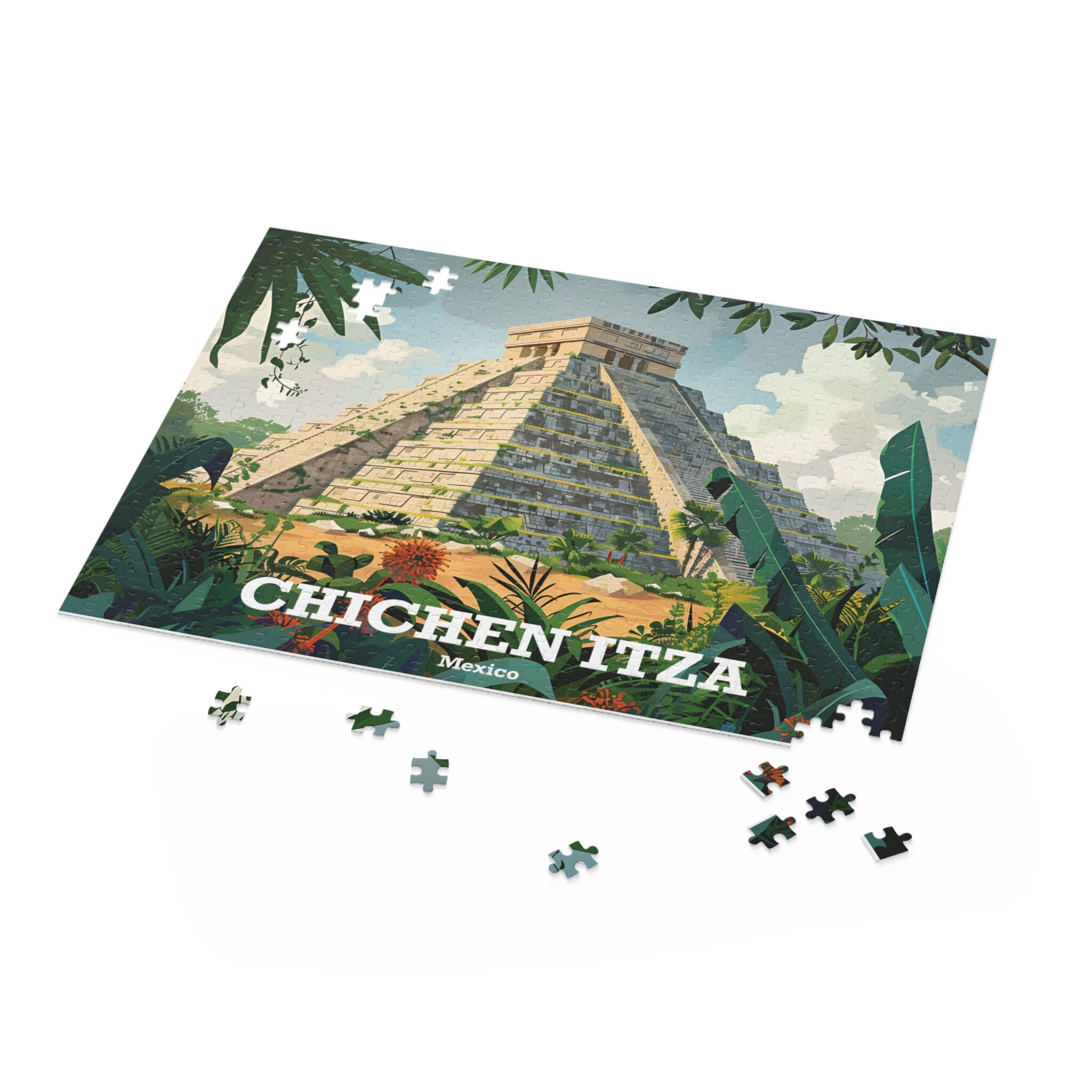 Chichen Itza Mexico World City Travel Jigsaw Puzzle for Adults/teens ...