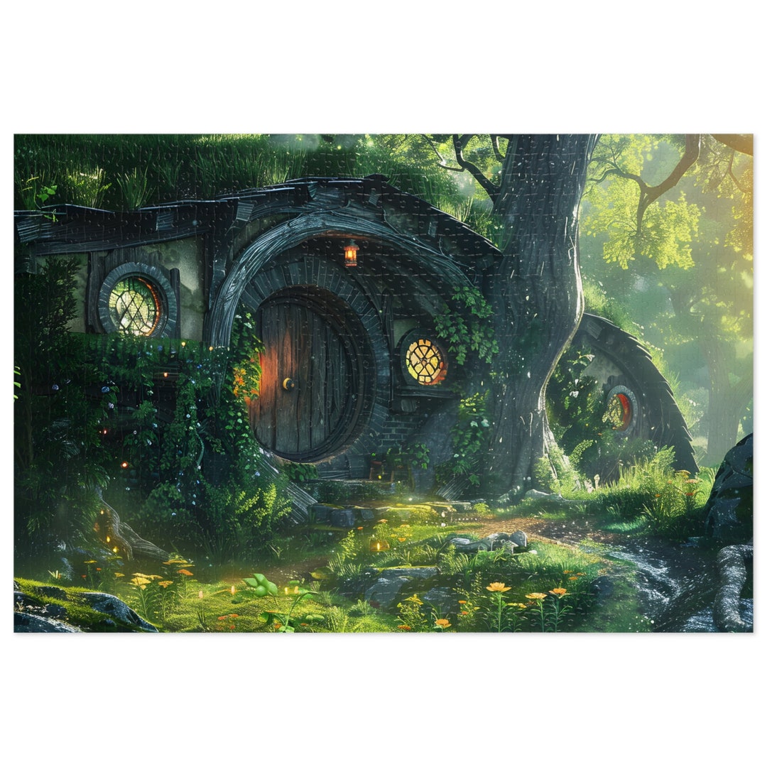 Hobbit Home Jigsaw Puzzle for Adult/teens Perfect Gift for Puzzle ...