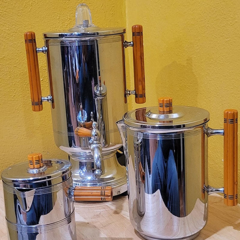 Art Deco Coffee Set - Etsy