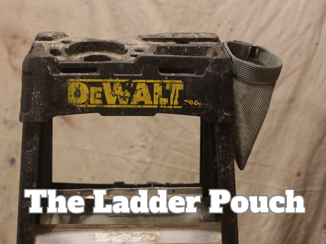 The Ladder Pouch an Attachment to Step Ladders to Keep Tools and Parts ...