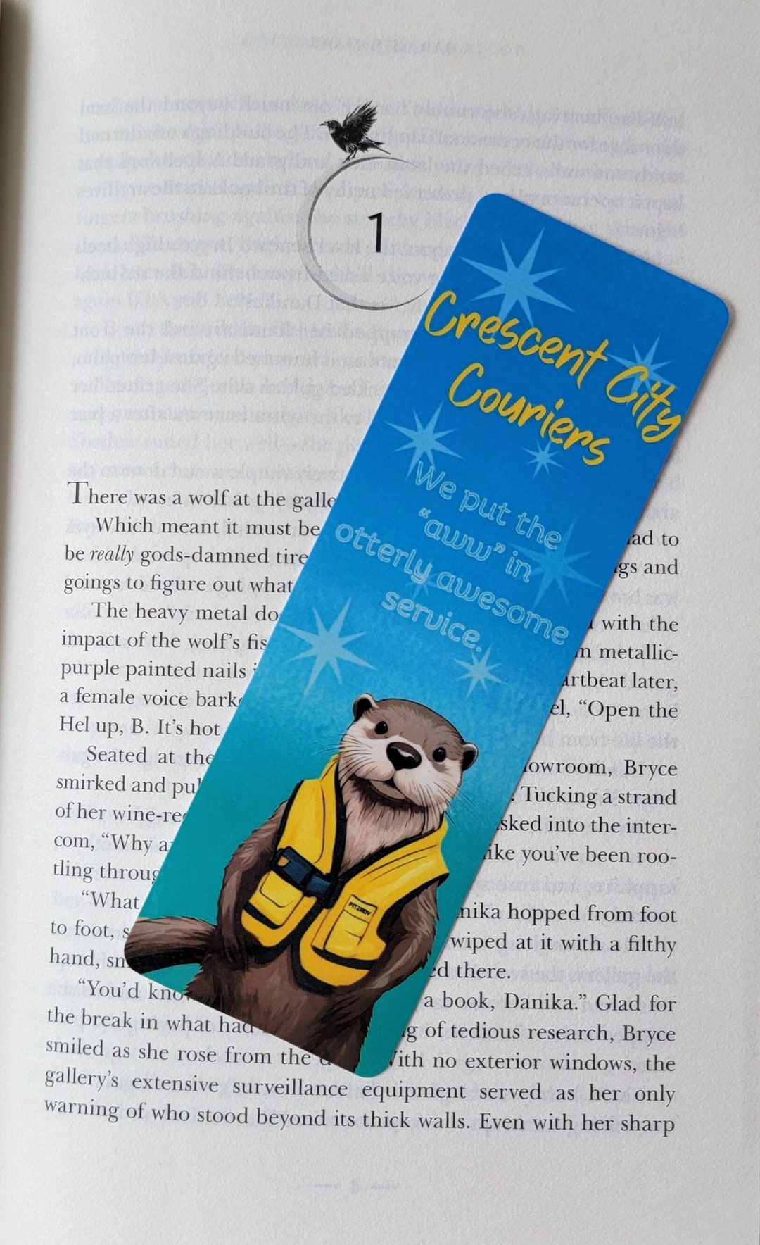 Crescent City Otter Bookmark - Etsy