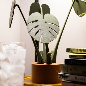 3d-printed Monstera Plant With Magnetic Detachable Leaves: Multi-use ...