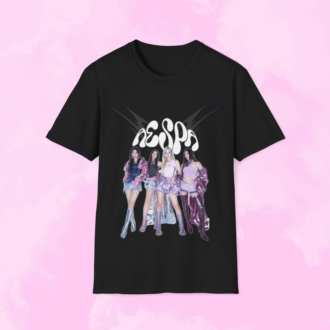 Aespa Supernova T-shirt | Kpop Girl Group Softstyle Tee | Unisex Shirt | Fan Merch | Concert ...