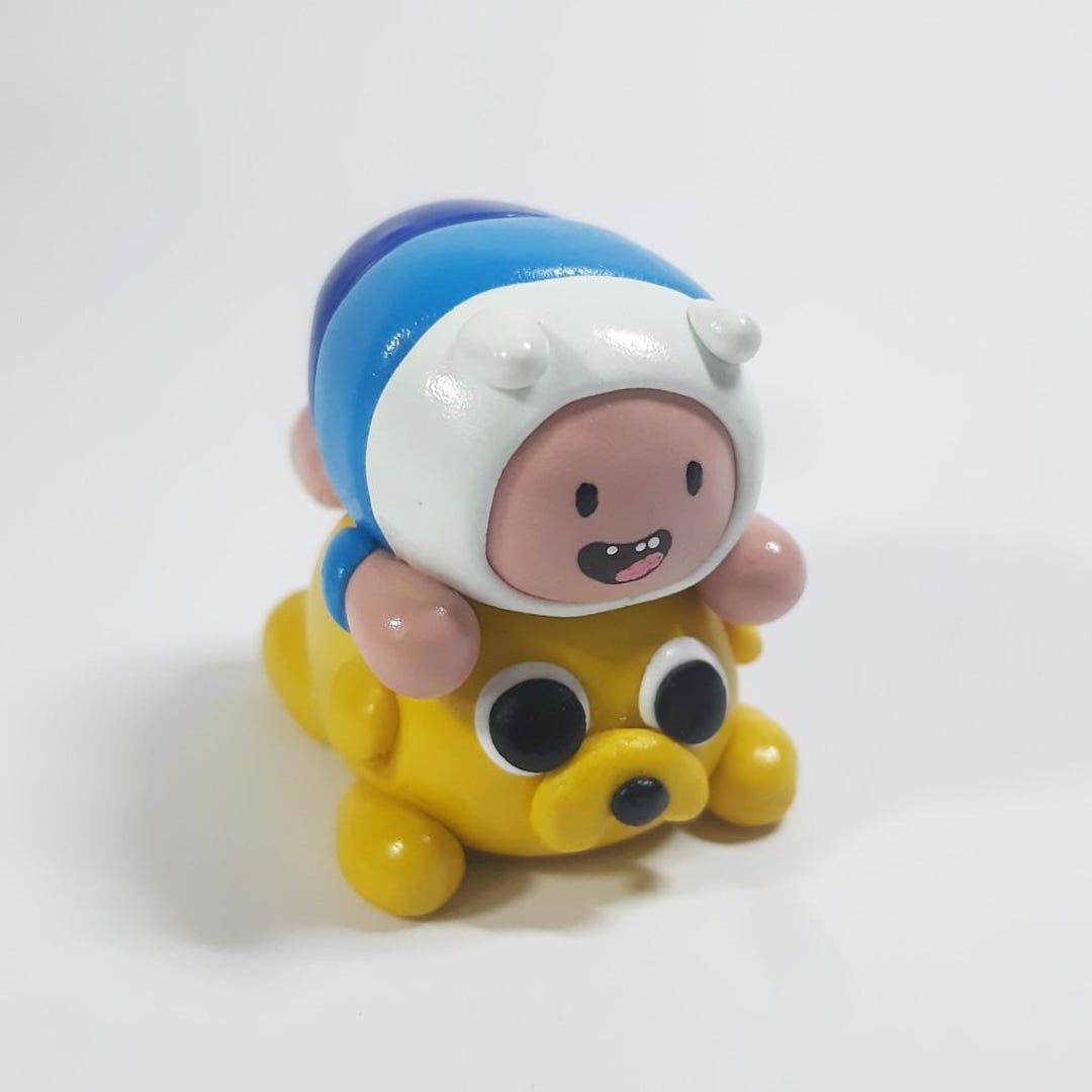 Adventure Time Figure, Finn and Jake Figure, Cold Clay Figure, Clay ...