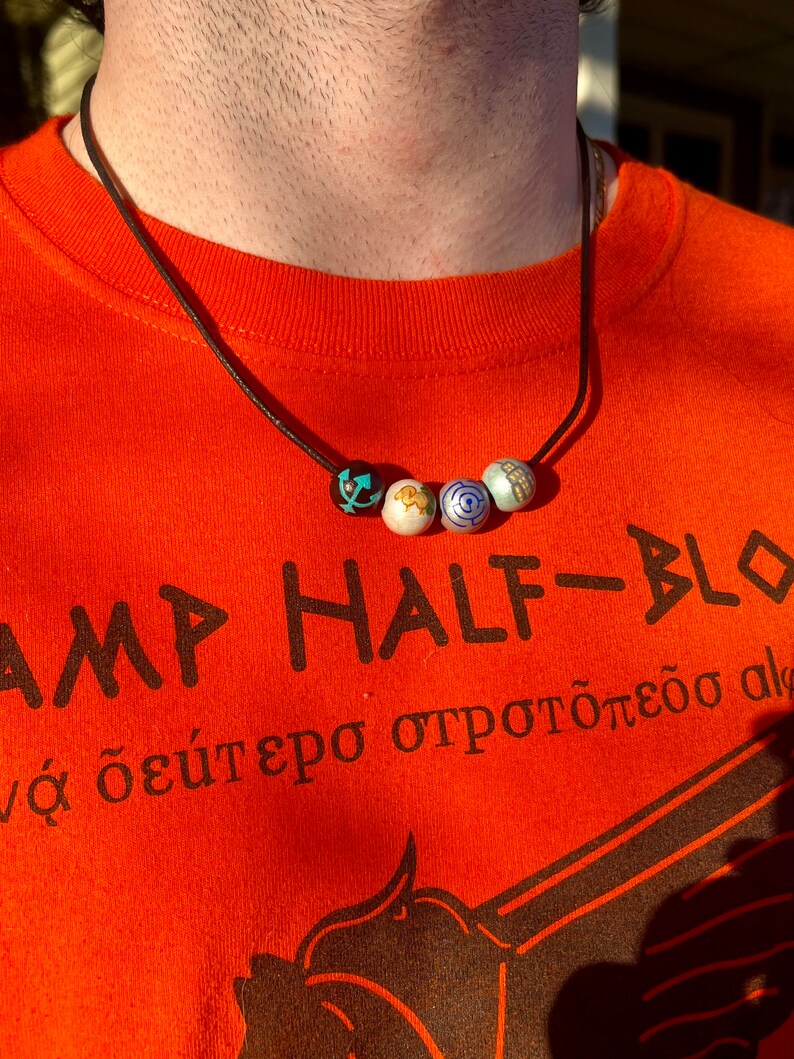 Camp Half-blood Necklace (percy's Version) - Etsy