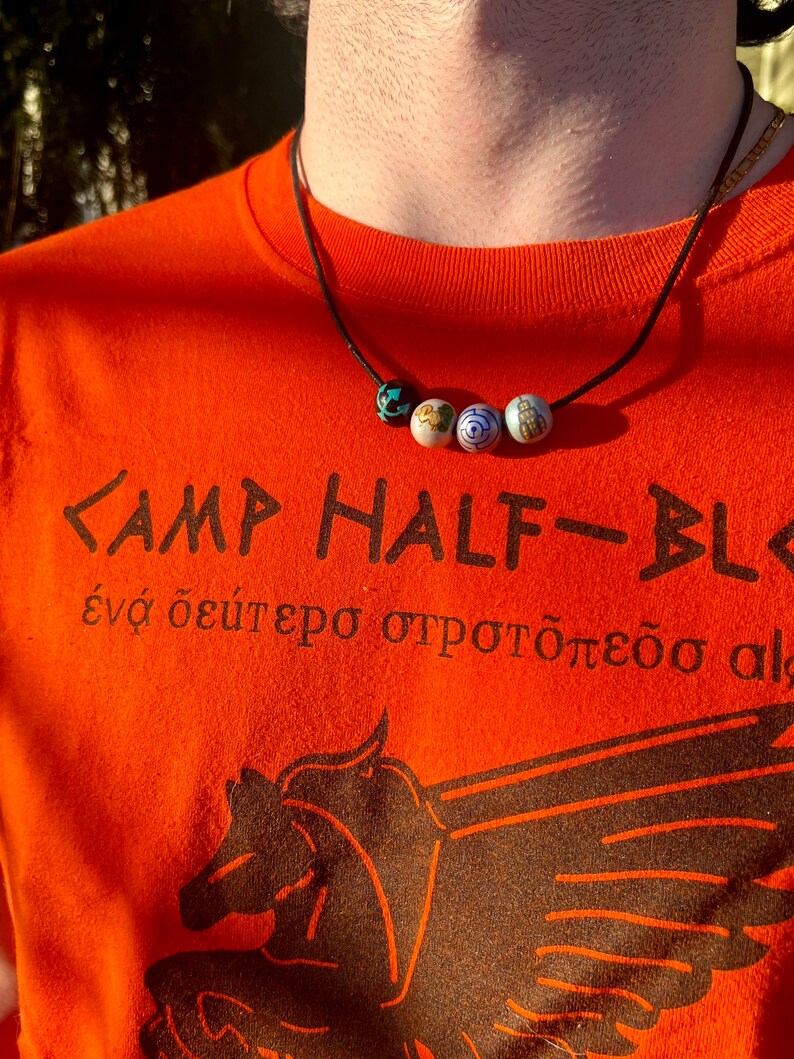 Camp Half-blood Necklace (percy's Version) - Etsy