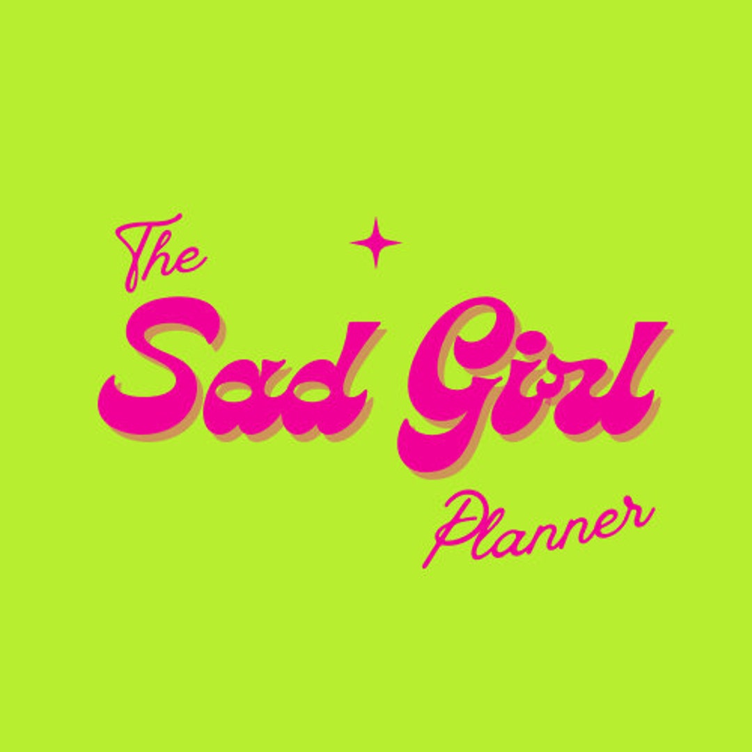 Sad Girl Planner Emotions Tracker - Etsy
