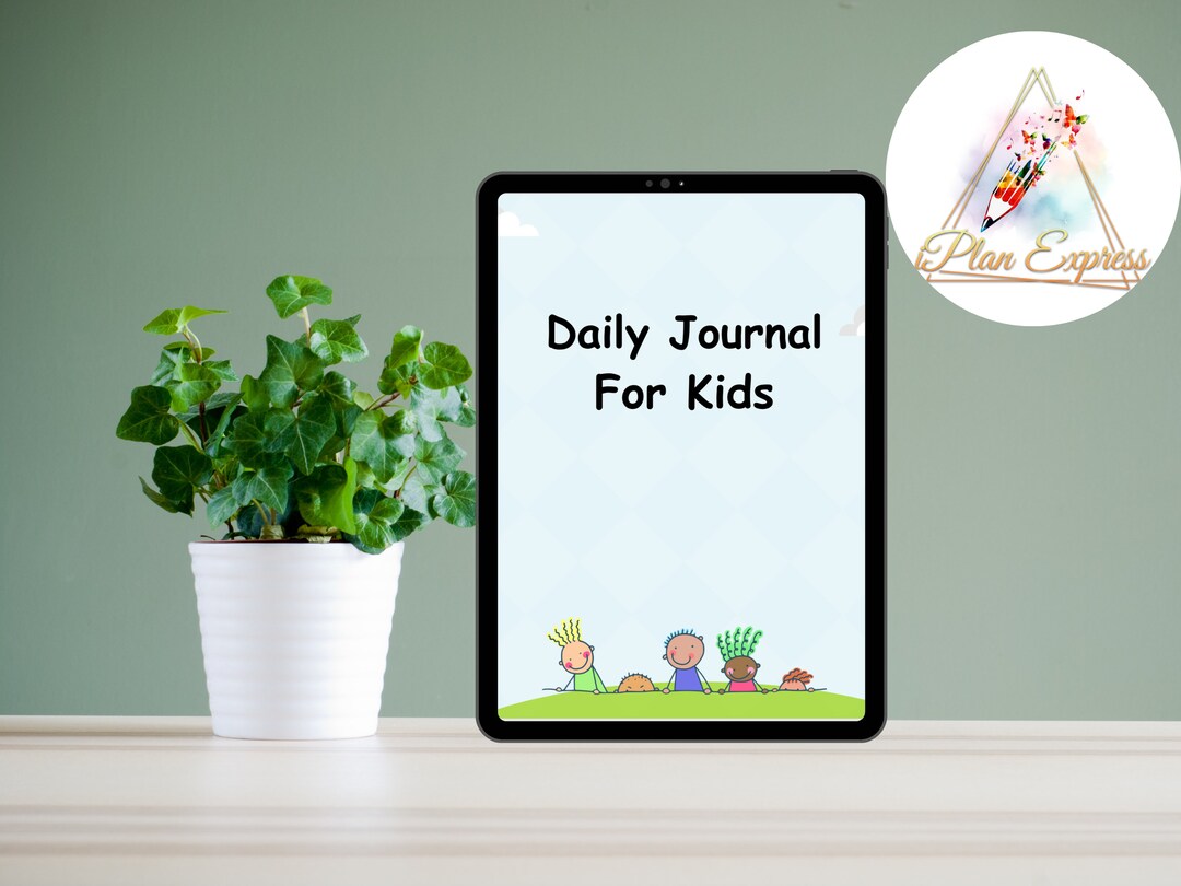Iplanexpress: Daily Journal for Kids, Daily Planner, Writing Prompts ...