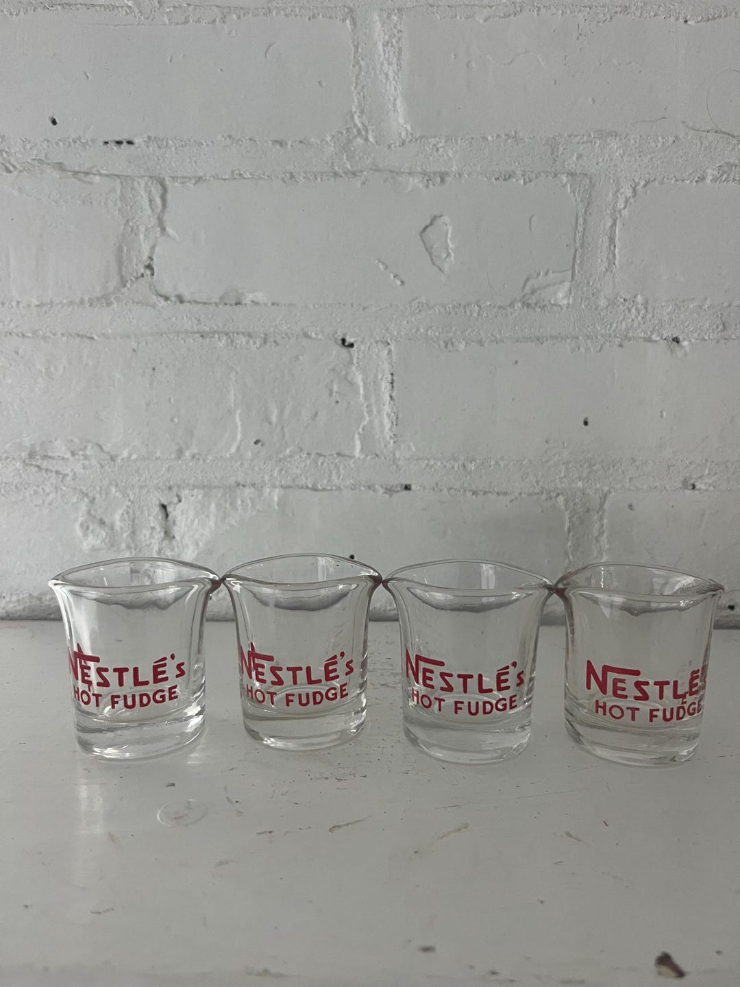 Vintage Nestle's Hot Fudge - 1.75 Ounce Serving Cruet or Shot Glass ...