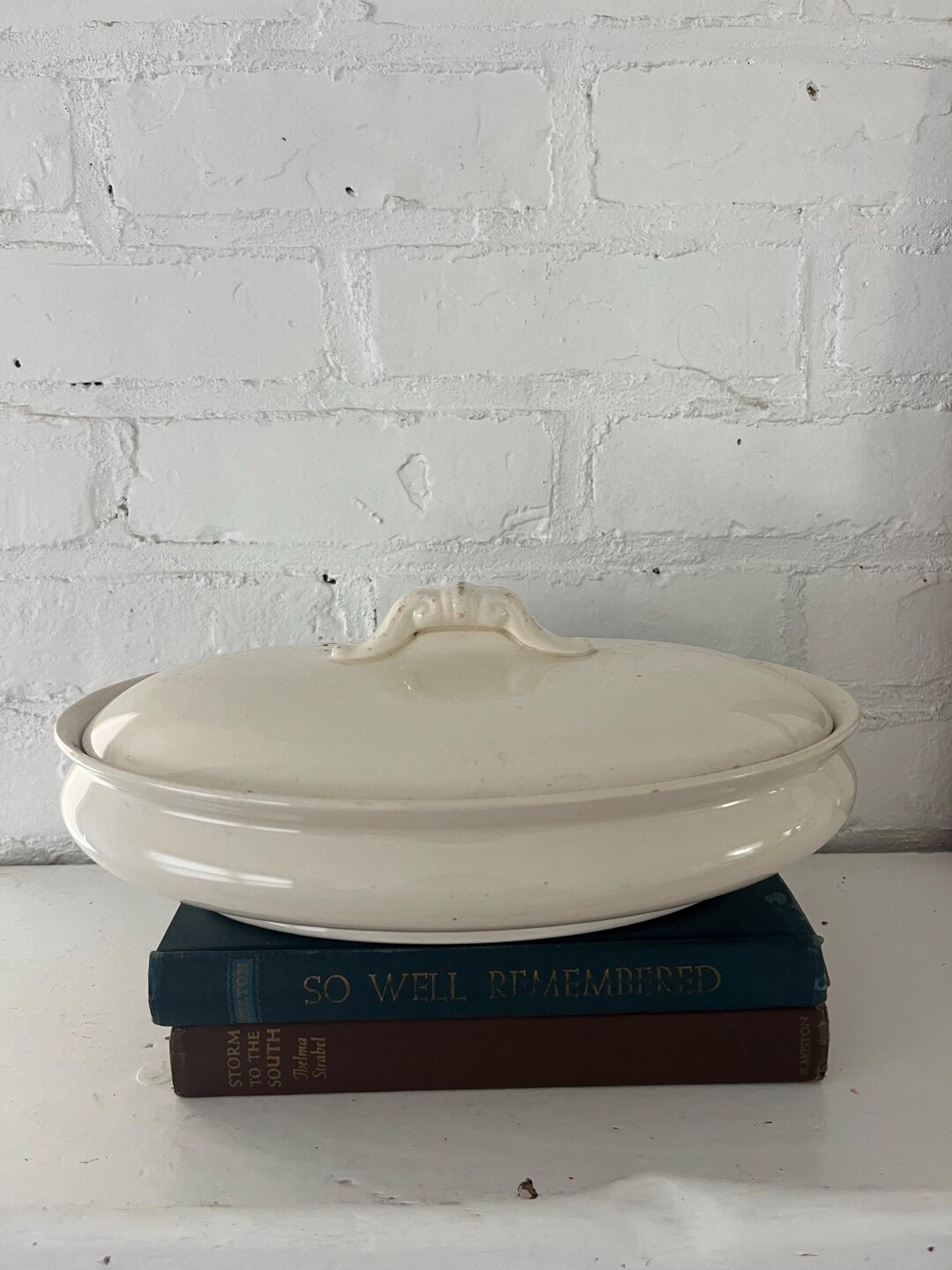 Vintage White Ironstone EHR Simpsons Pottery LTD Cosbridge England ...