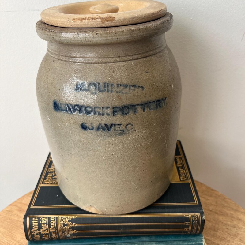 Large Antique Crock - Etsy