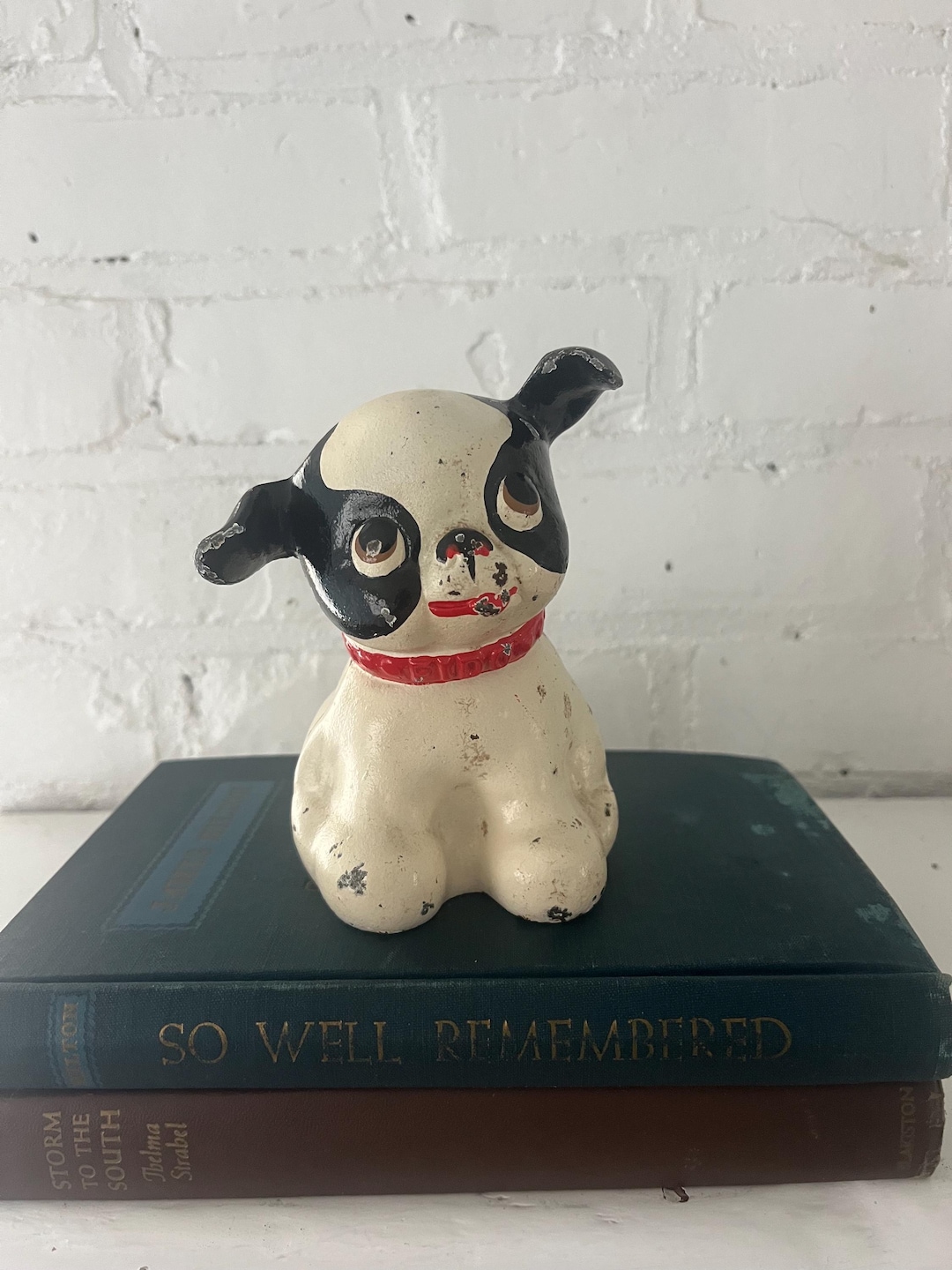 Antique Hubley "fido" Cast Iron Still Bank- Likely Made Around the ...