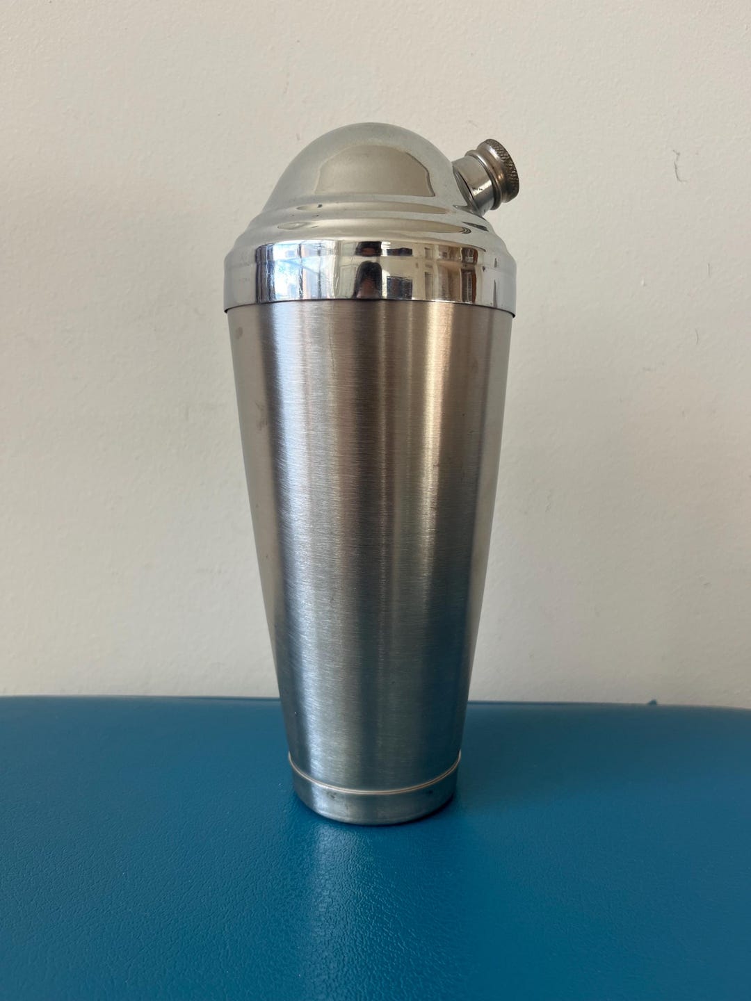 Vintage Midcentury Modern Stainless Steel Cocktail Shaker From the ...
