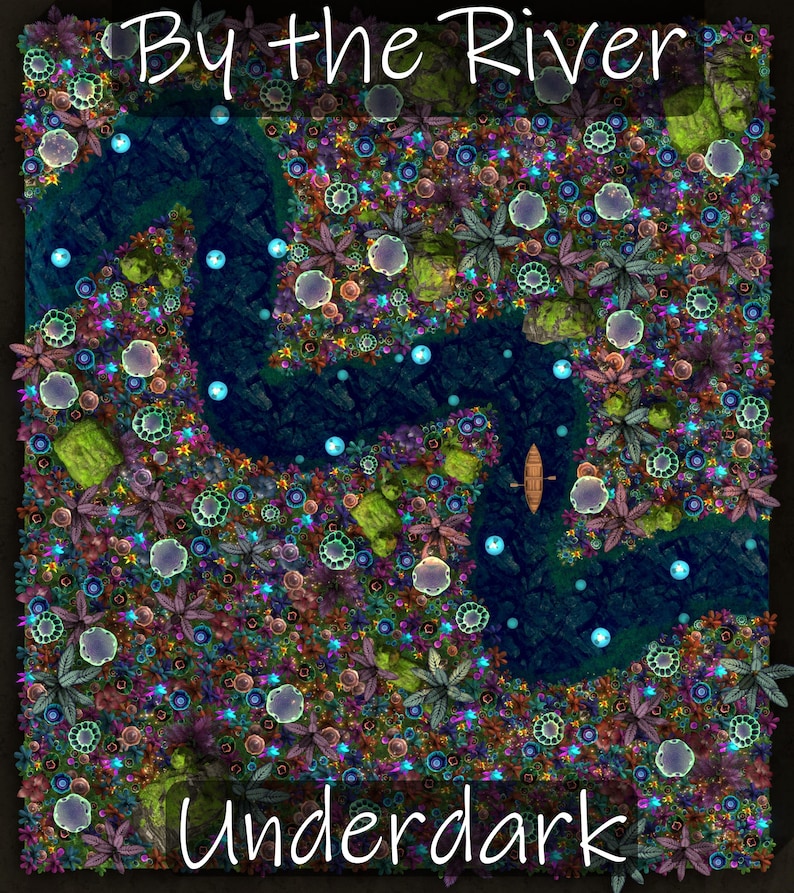 By the River, Dnd Battle Map, D&D, Battle Map, Dungeons and Dragons, 5e ...