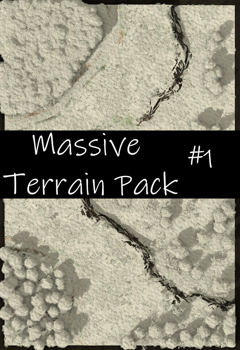 Massive Terrain Pack 1, Dnd Battle Map, D&D, Battle Map, Dungeons and ...