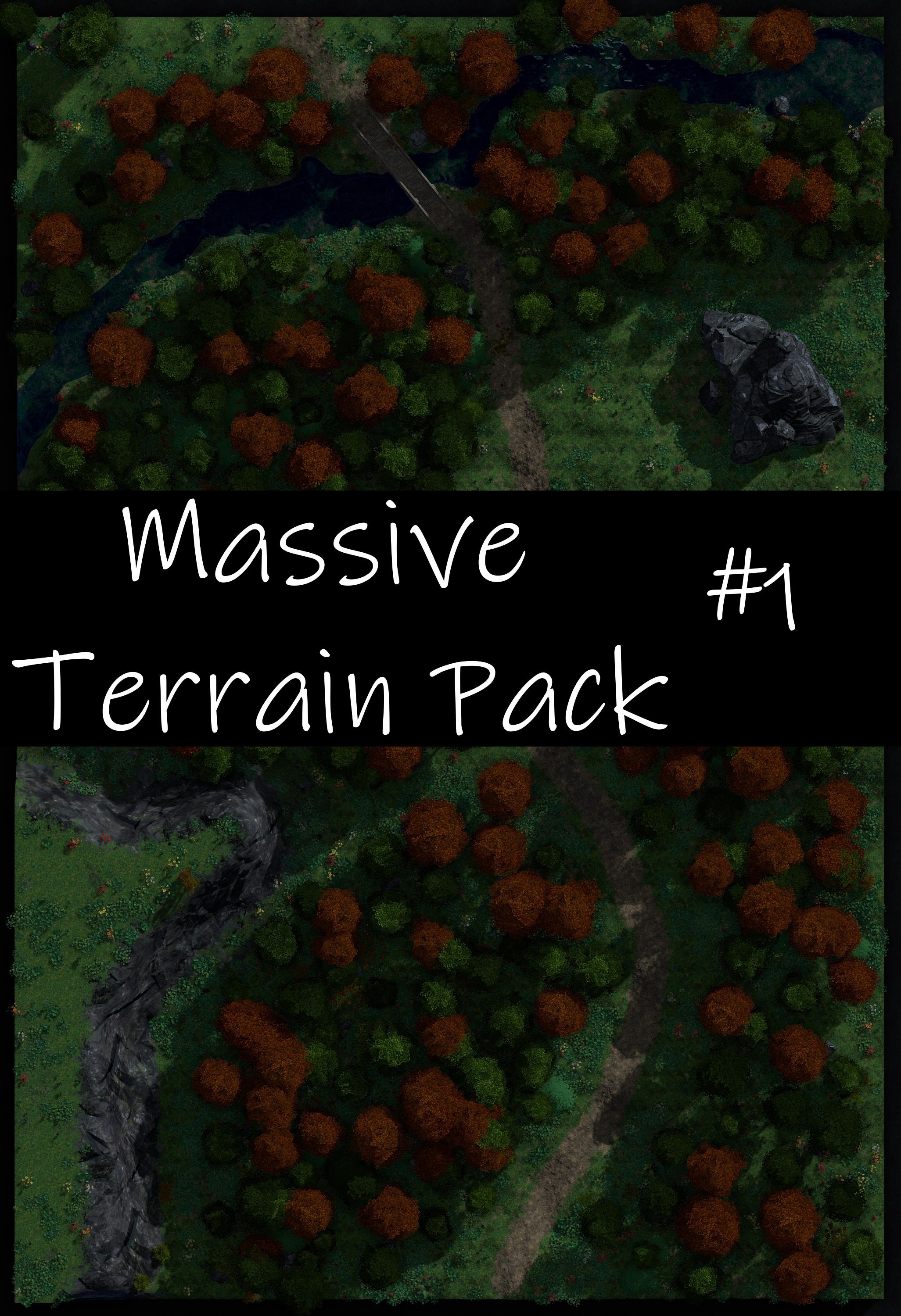 Massive Terrain Pack 1, Dnd Battle Map, D&D, Battle Map, Dungeons and ...
