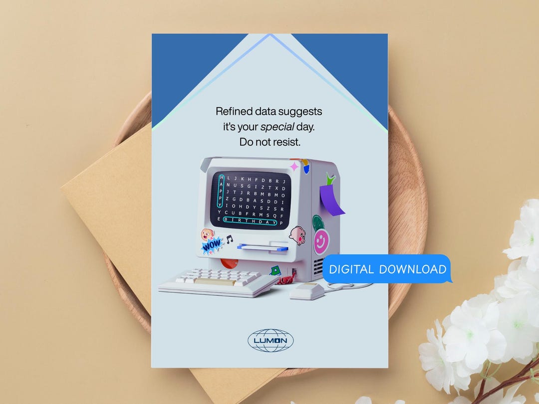 Severance Birthday Card | Printable Severance MDR Card | Lumon Birthday ...