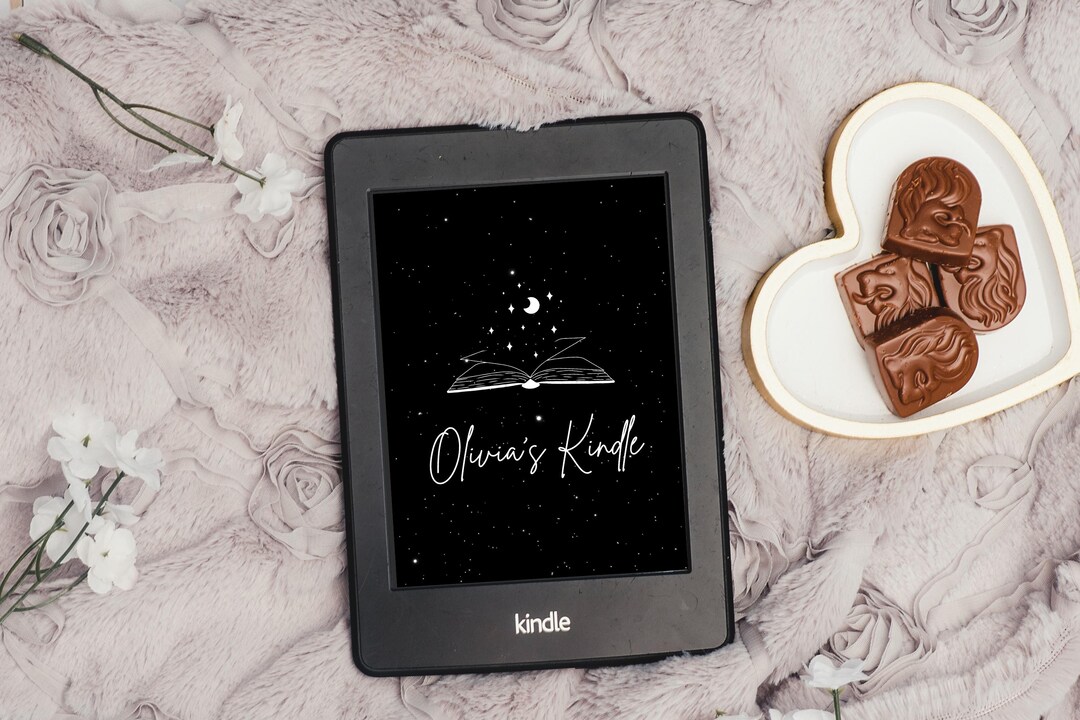 Personalized Kindle Lock Screen | Wallpaper for Kindle Paperwhite ...