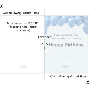 Severance Birthday Card | Printable Severance Greeting Card | Lumon ...