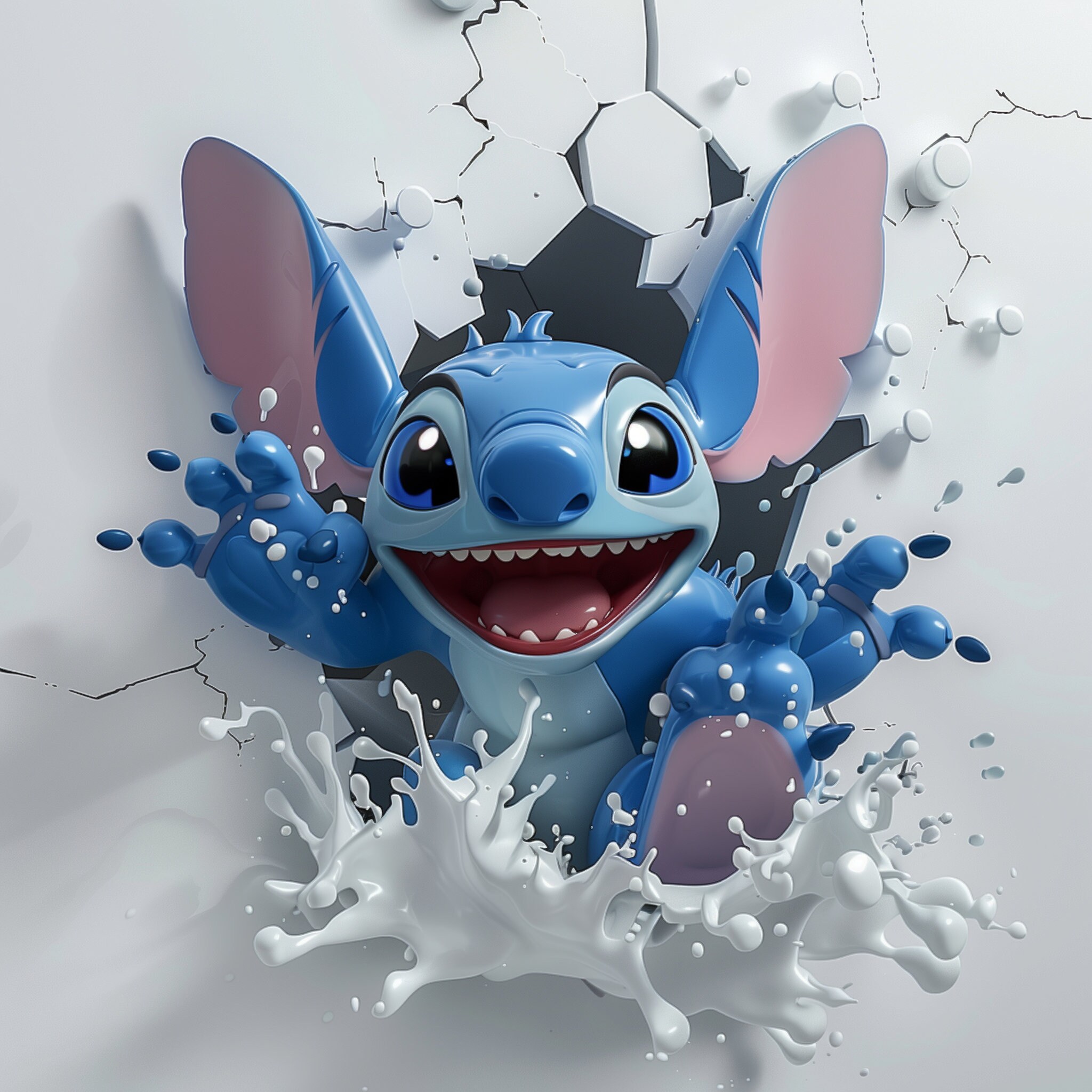 Stitch Splash PNG Lilo and Stitch Stitch Mug Wrap Stitch PNG Stitch Mug ...