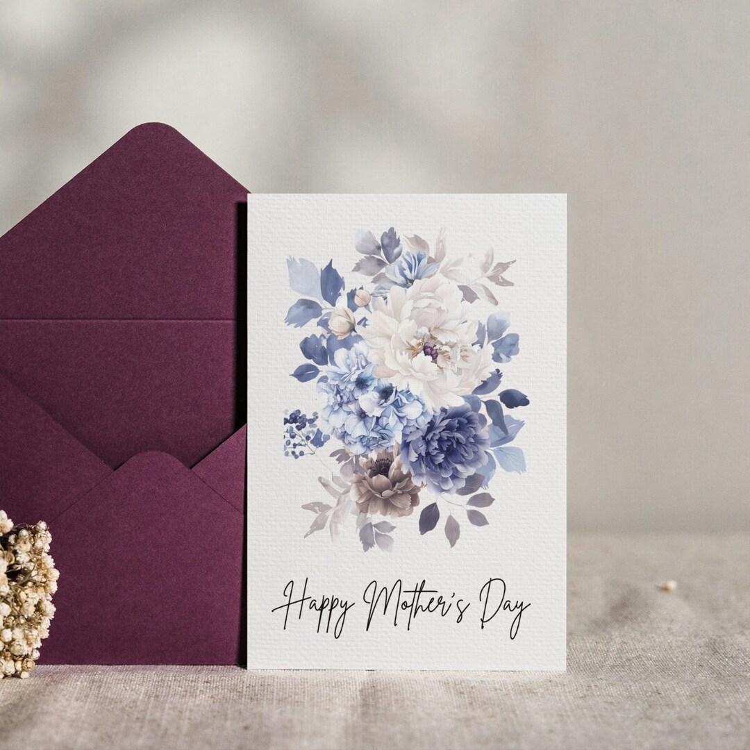 Mother's Day Printable Card Digital Mothers Day Card Greeting Card ...