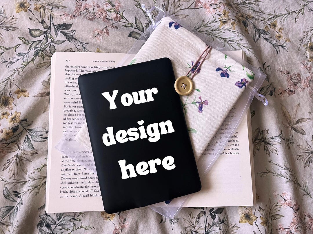 Kindle Sticker Mockup | Kindle Insert Mockup | E-book E-reader Stickers ...